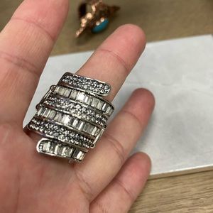 Jewelry | Bling Ring Big Bold Comfortable Stretch | Poshmark